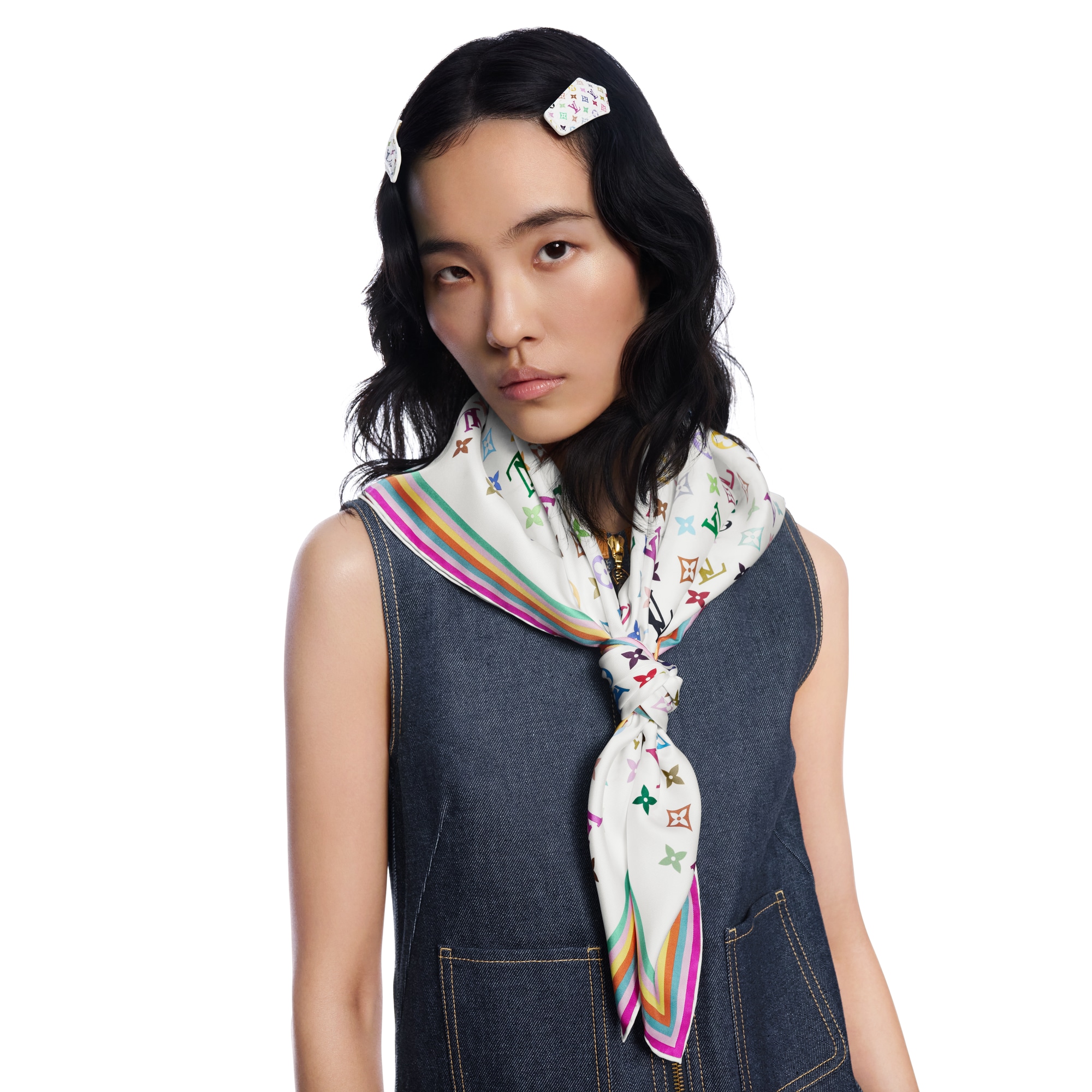 LV x TM Monogram Multicolor 90方巾 . - 精品飾品配件 - M94967 | LOUIS VUITTON 台灣